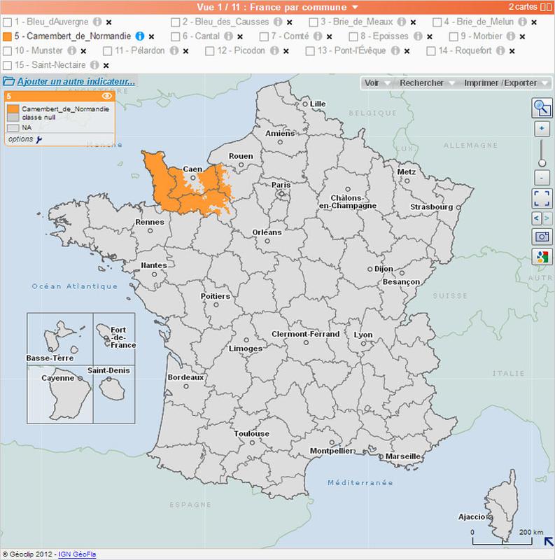 Aires géographiques des AOC/AOP - Data.gouv.fr